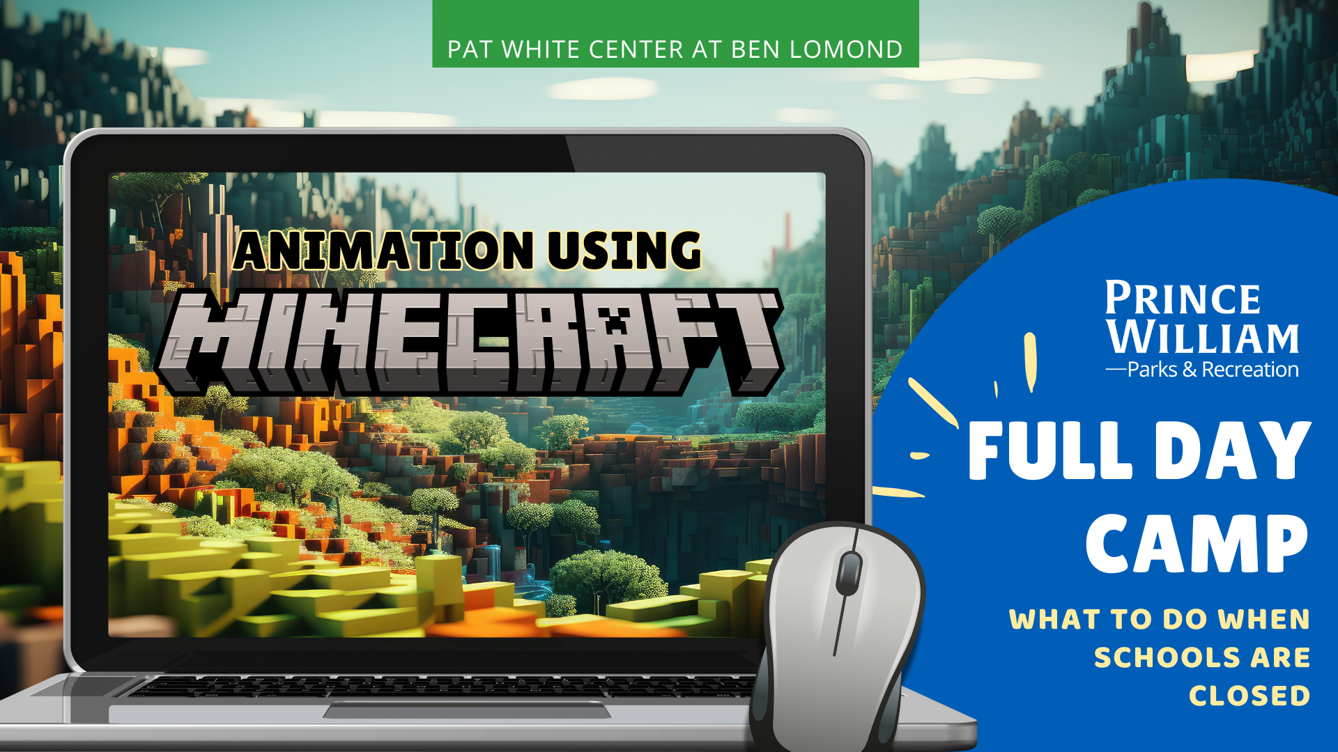 💻 Full Day Camp: Animation Using Minecraft | Ages 6-14 (Prince William ...