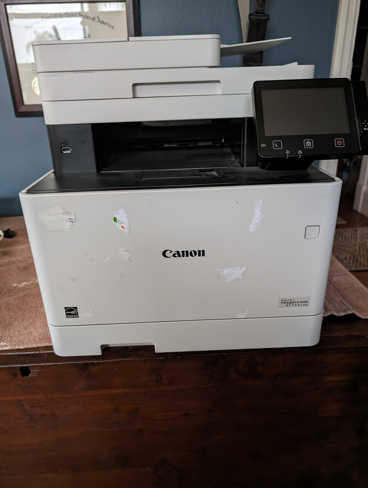Canon ImageClass MF743Cdw Multi-Function Printer for Free in Orlando ...