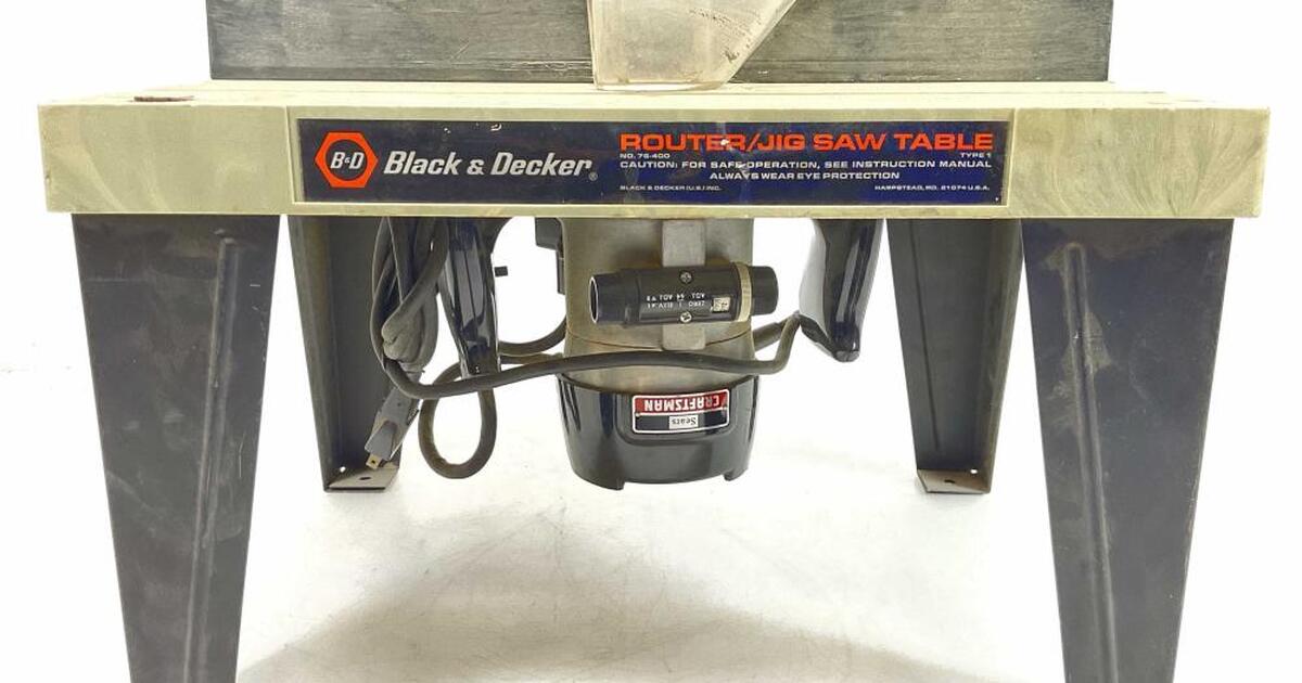 Black & Decker Router Router and Table for $60 in Brevard, NC | For ...