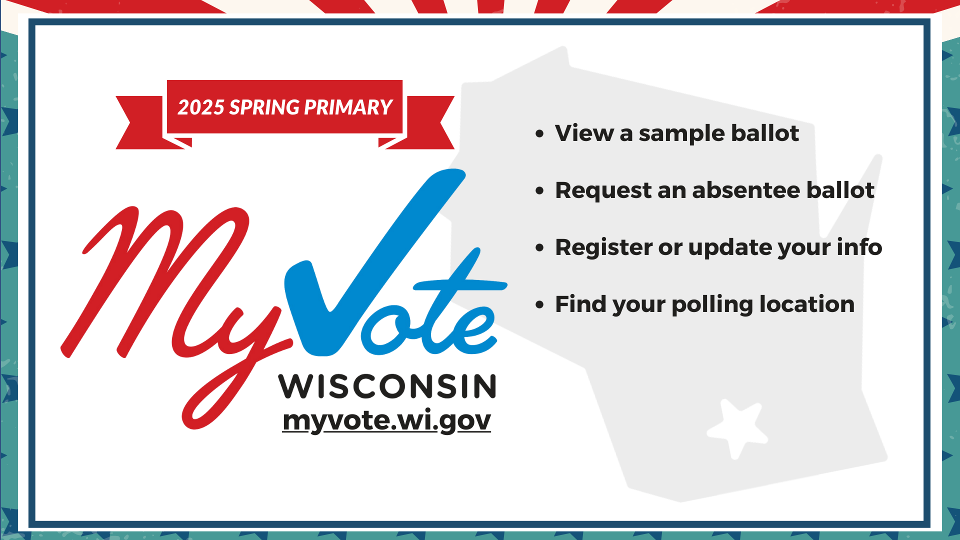2025 Spring Primary Election – Tuesday, February 18! (City of Verona ...