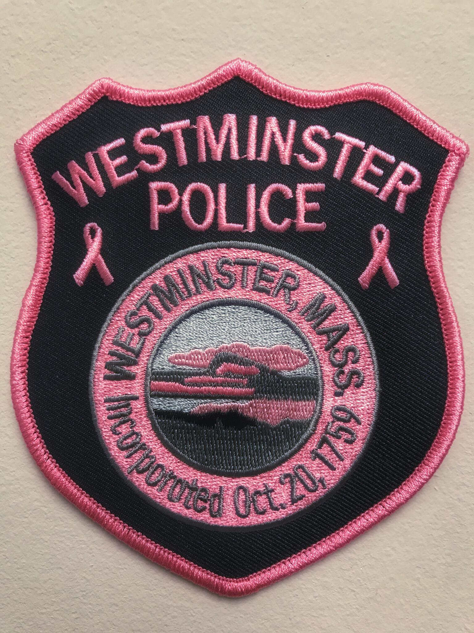 Pink Patch Project 2017 (Westminster Police Department) — Nextdoor ...