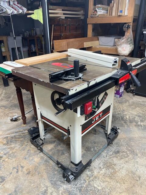Table Saw - 10 inch Jet cabinet saw for Free in Brookhaven, GA | For ...