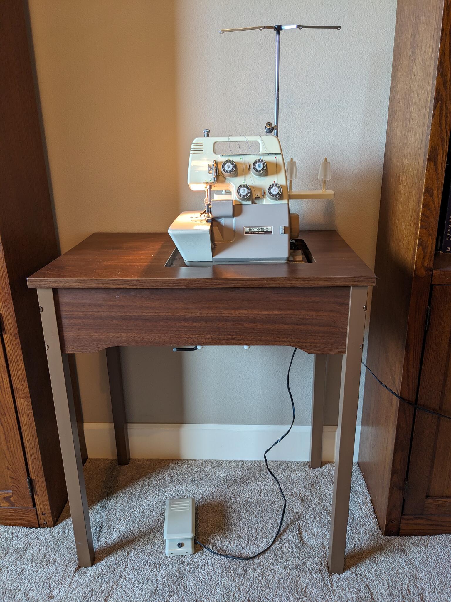 Bernina Bernette MO-234 Serger Overlock in Cabinet for $400 in ...