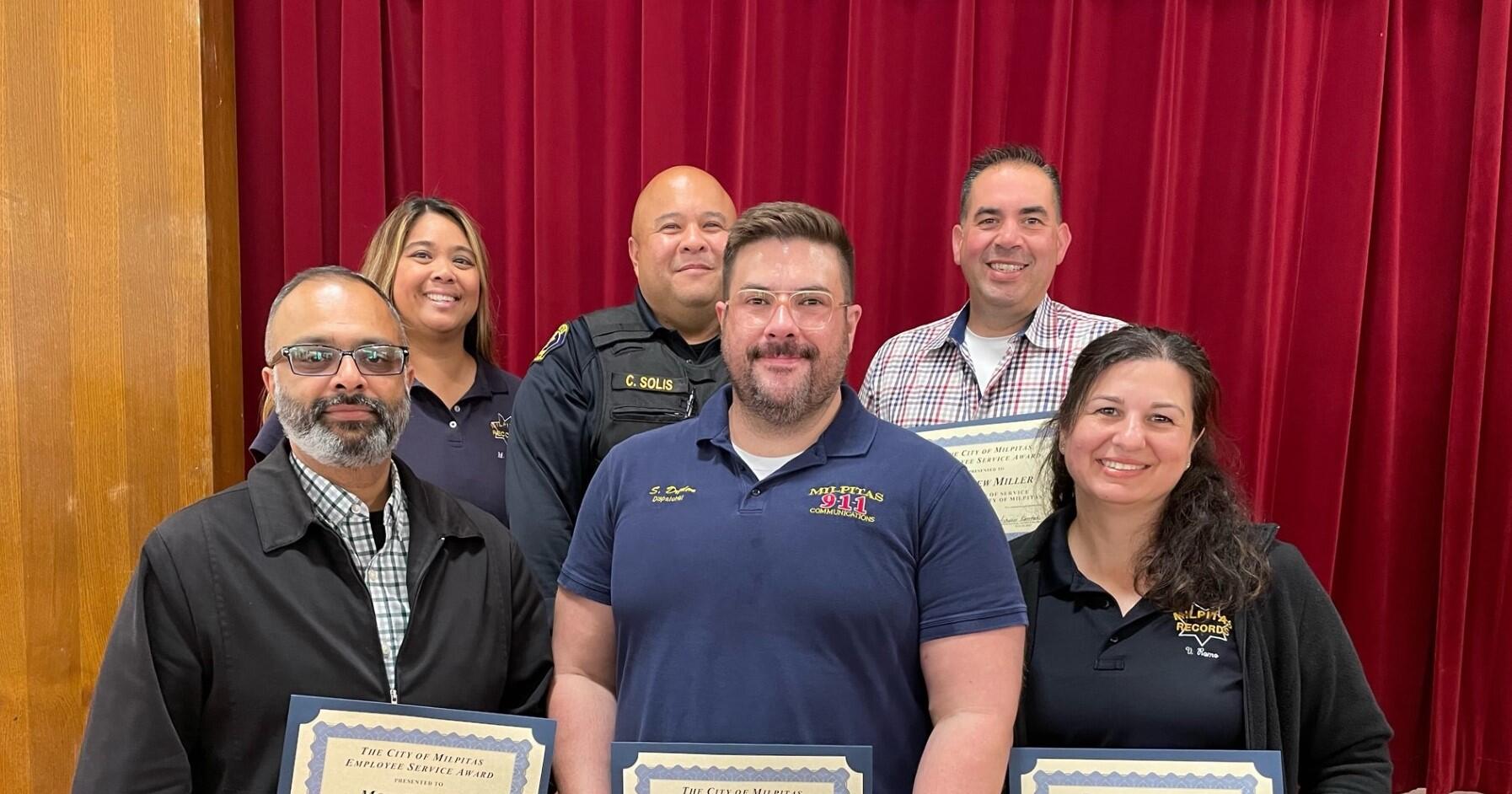 Celebrating Milestones with our Dedicated Employees! (Milpitas Police ...