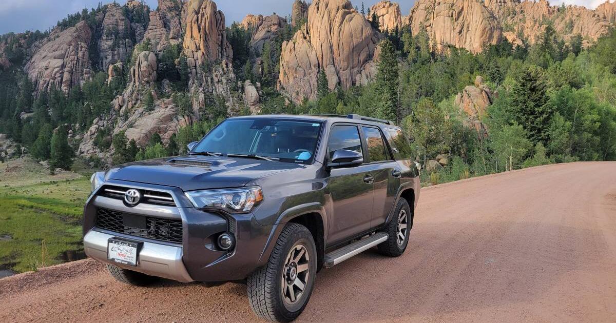 2021 5th Gen Toyota 4Runner Stock Part Wheel Tire Run Boards Roof Rack ...