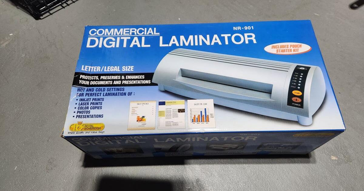 Commercial Digital Laminator NR-901 for Free in Billerica, MA | For ...