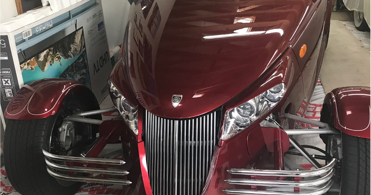 Custom Build Prowler - Last build of Joe Candy Apple Red Bailon for ...