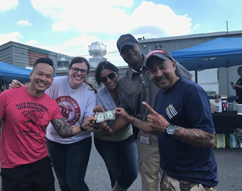 Celebrating our first earned dollar....Go Cop-N-Stuff!!! (Chamblee ...