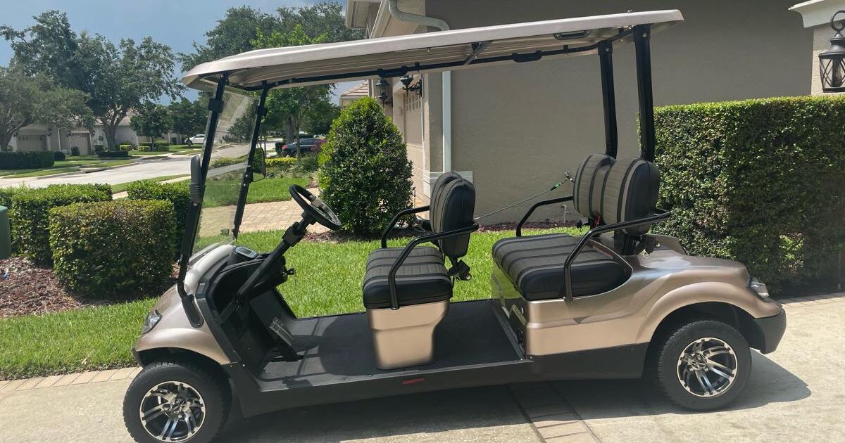 Icon i40F electric golf cart for sale - 4 passenger for $7000 in New ...