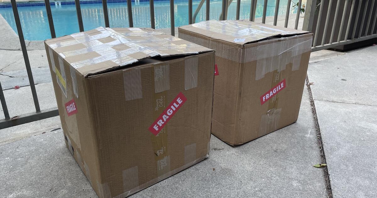 Two FREE large sturdy cardboard boxes (16"x16"x16") for Free in Studio ...