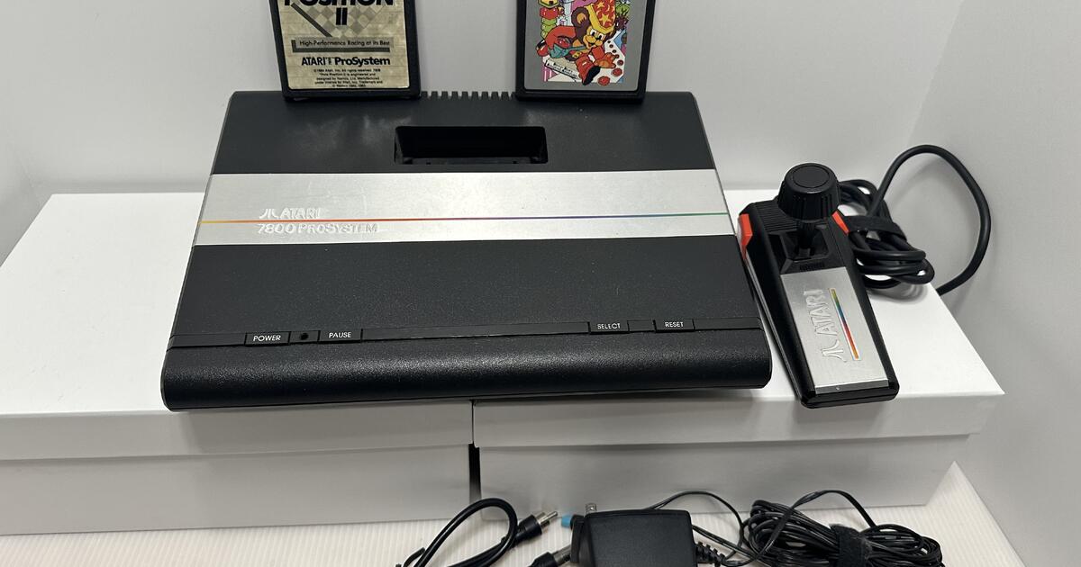 Vintage Atari 7800 Pro System with Games for $135 in Orland Park, IL ...