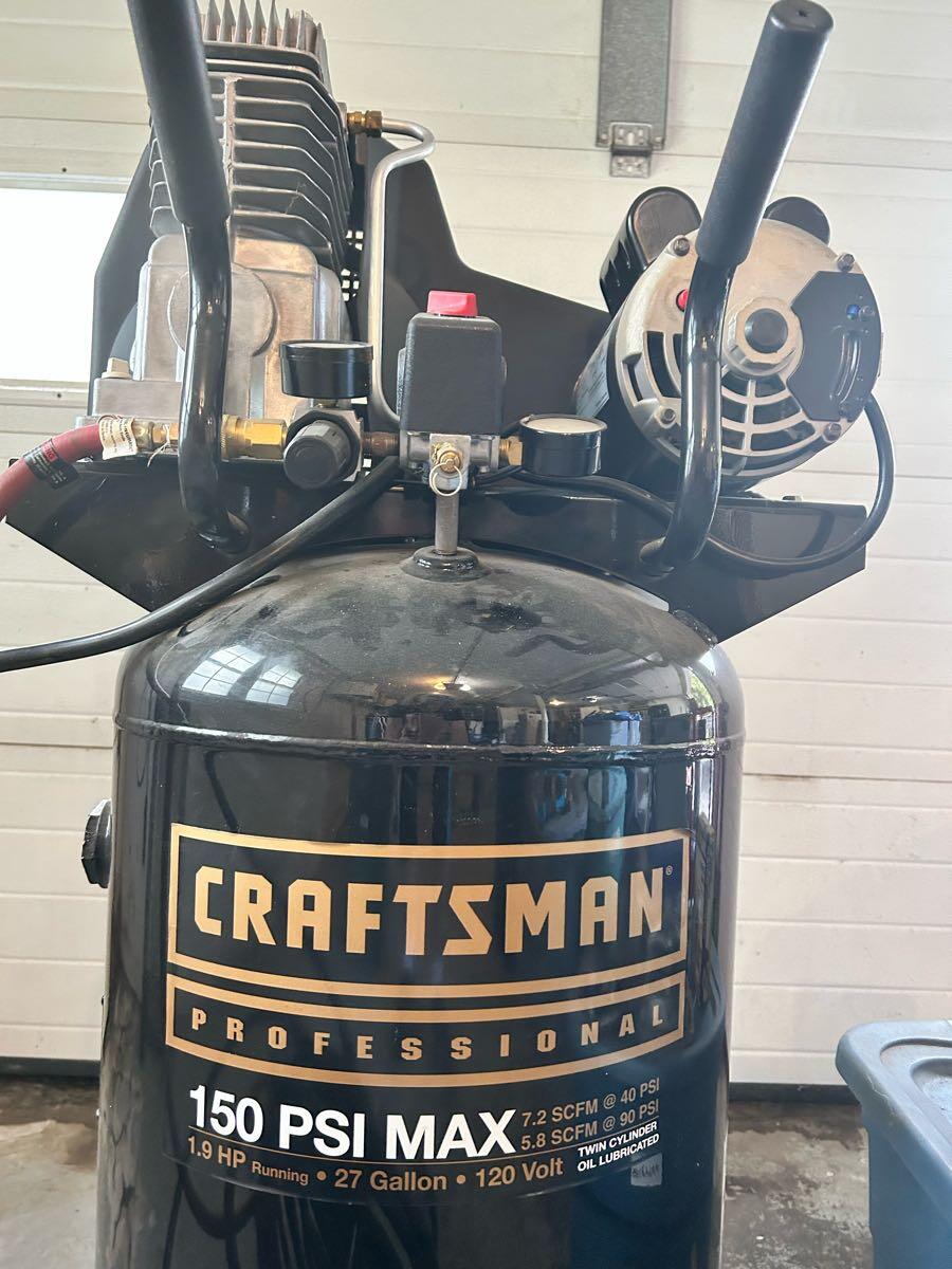 Craftsman professional air compressor and tools for $400 in Wilmington ...