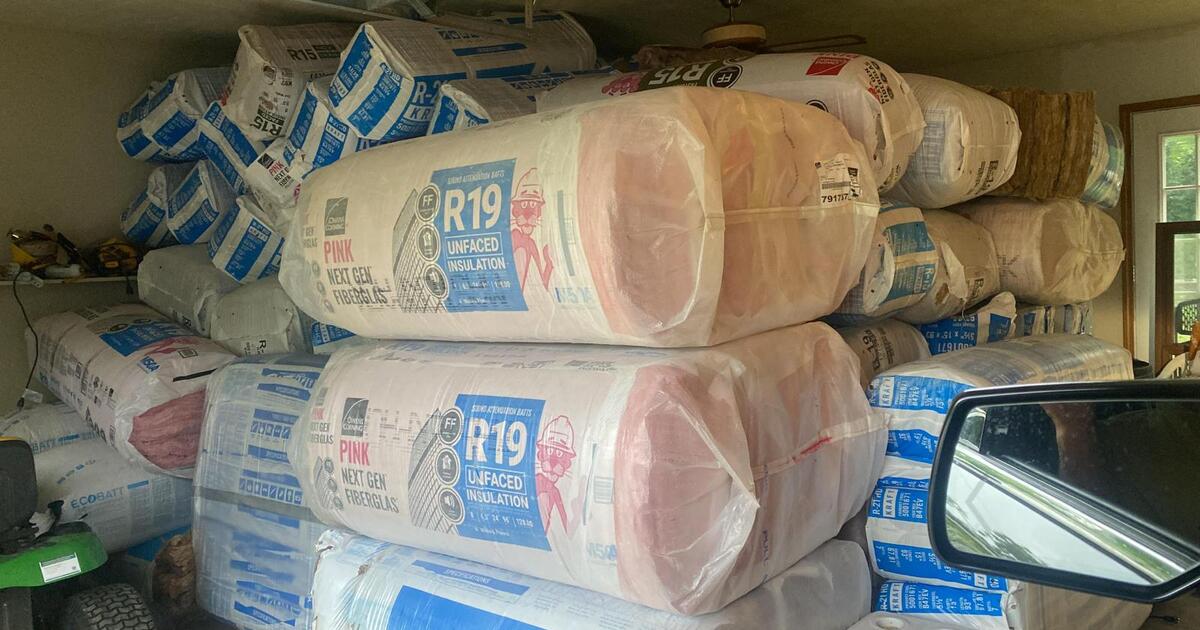 R19, R21, and R30 Unfaced Insulation for $60 in Indianapolis, IN | For ...