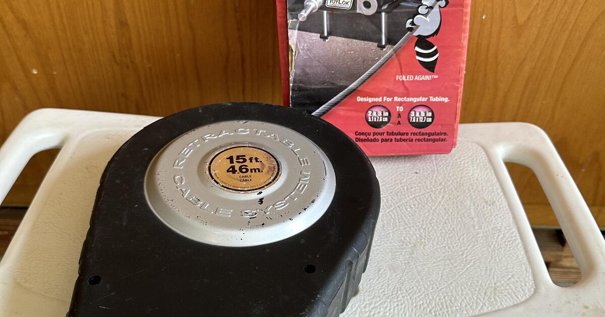 ToyLok Retractable Cable System with Trailer Mounting Kit for $35 in Mc ...