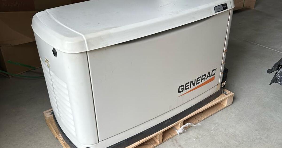 11kw generac generator with battery for $1000 in Northville, MI | For ...