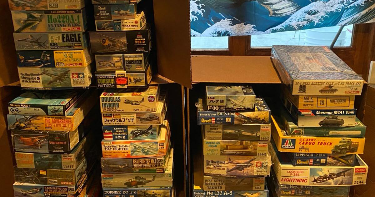 Vintage Military Model Kits - All for $600 for $600 in Arlington ...