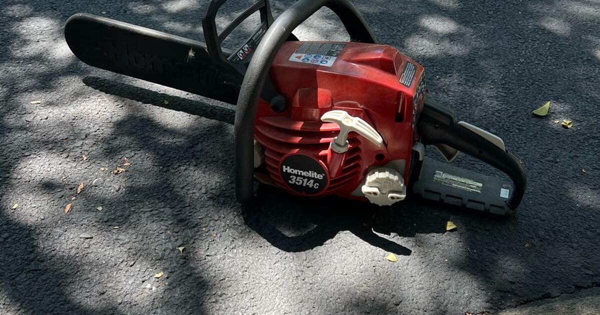 Homelite 3514c Chainsaw for $20 in Martinez, CA | For Sale & Free ...