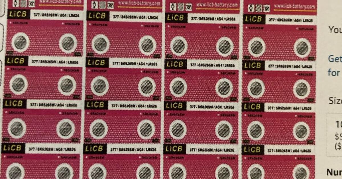 LiCB 40 pack Watch Batteries-17 packs for Free in Camas, WA | For Sale ...