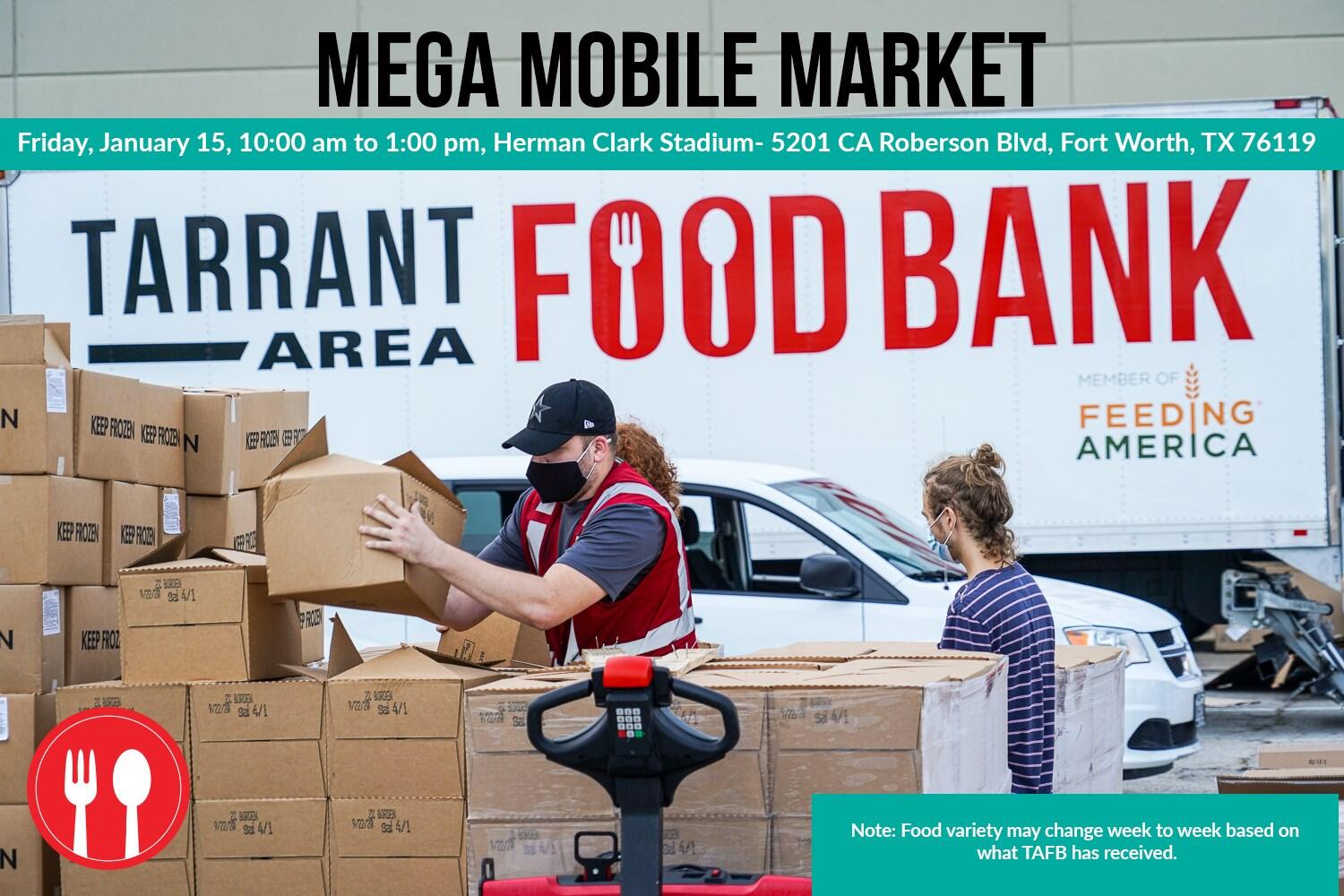 Need fresh groceries? Visit Mega Mobile Market at Herman Clark Stadium ...
