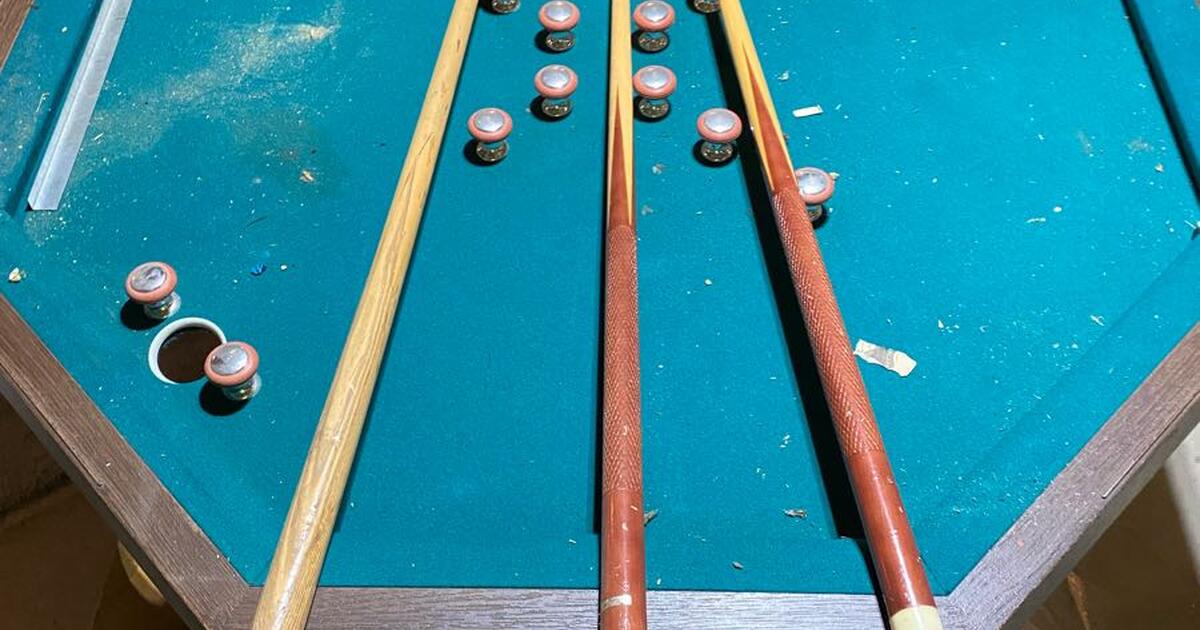 3 in 1 poker table bumper pool and Domino table for $125 in Montgomery ...