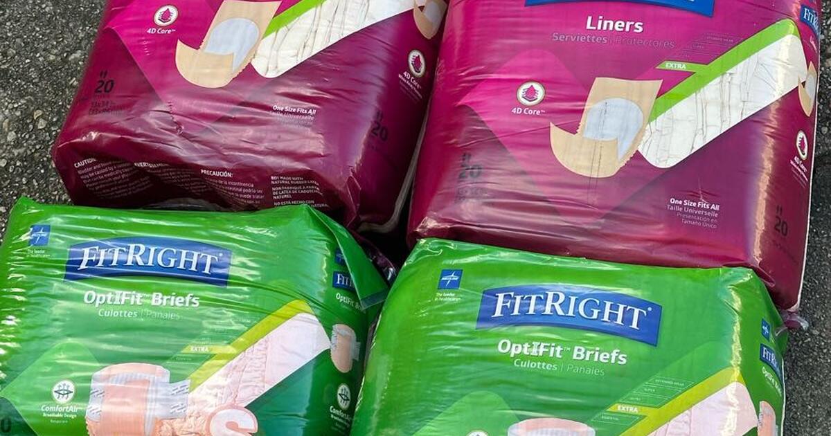 FitRight Liners and OptiFit Briefs - small adult for Free in Upper ...