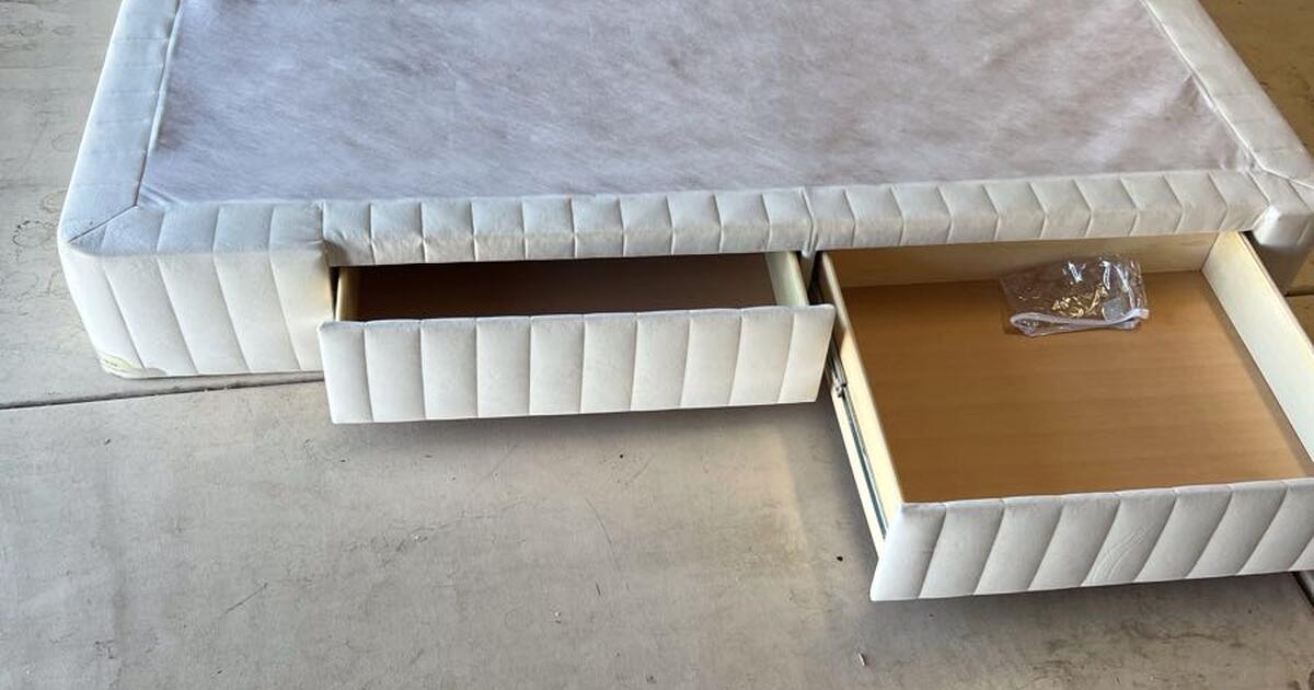 Box spring with drawers for king size bed. for Free in Sun City, AZ ...