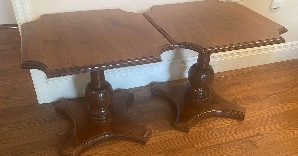 Tables - two, small side tables for $25 in Sacramento, CA | For Sale ...