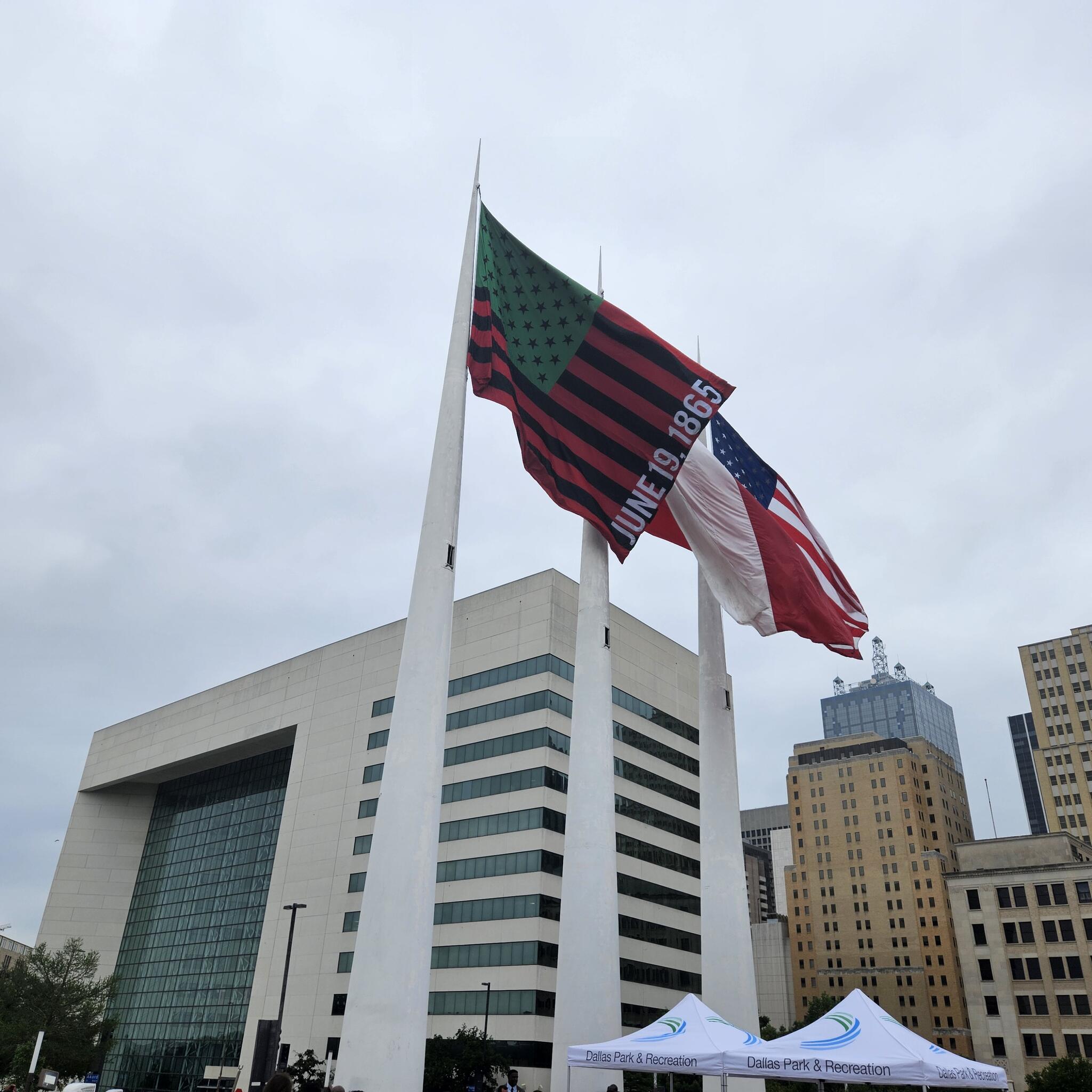 A beautiful morning to kick off this years Juneteenth Celebration with ...