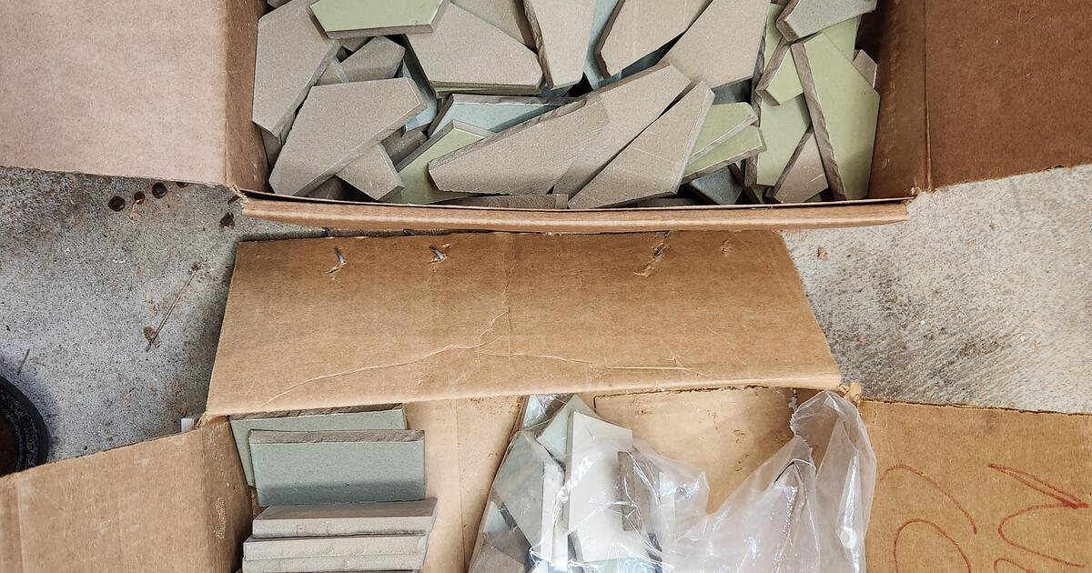 free boxes of heath tile offcuts for Free in Sebastopol, CA | Finds ...