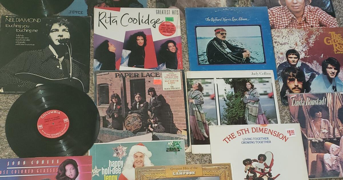 Collection of 70-80s Albums. Inquire about prices for $10 in ...