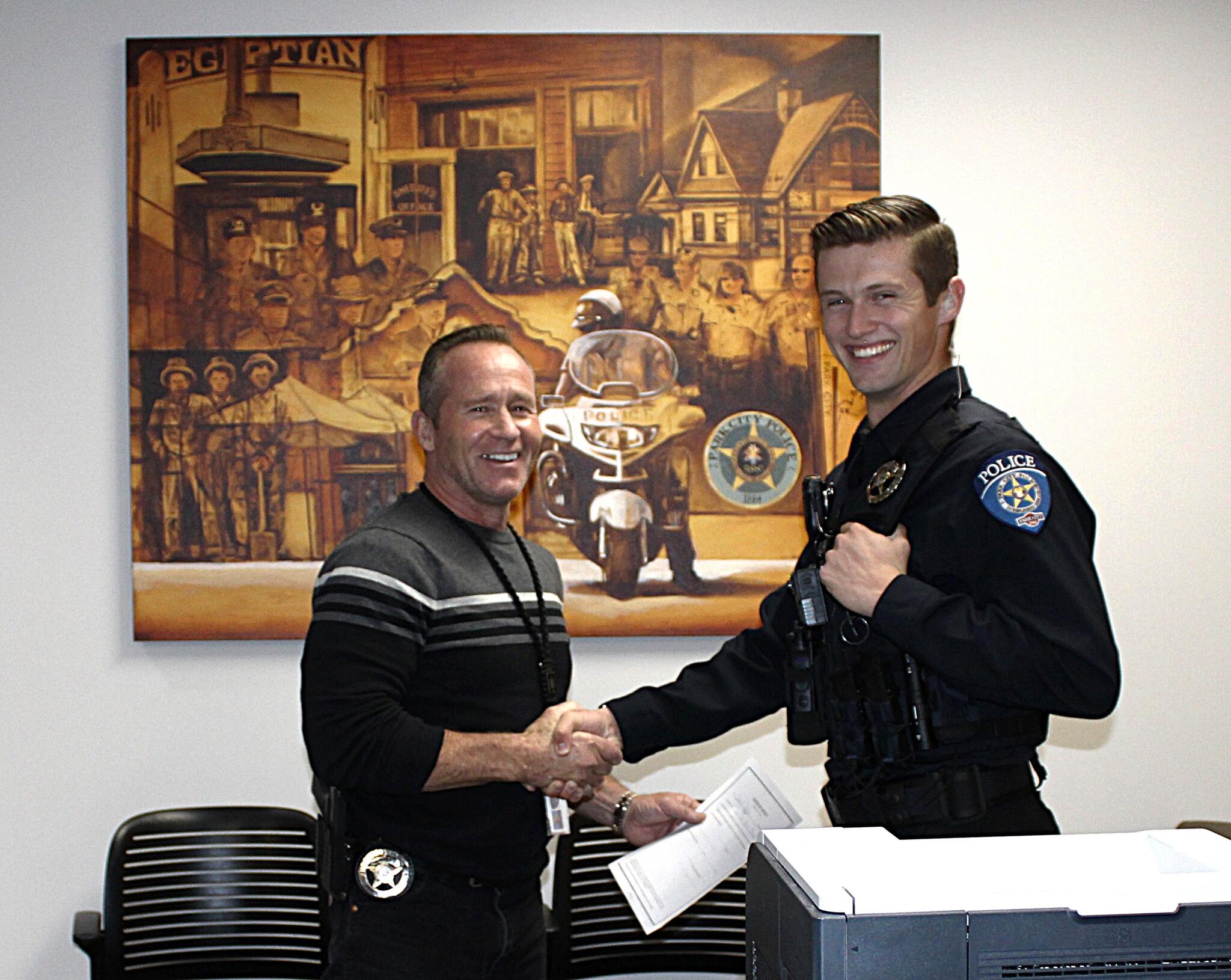 The Park City Police Department would like to welcome new Officer Davis ...