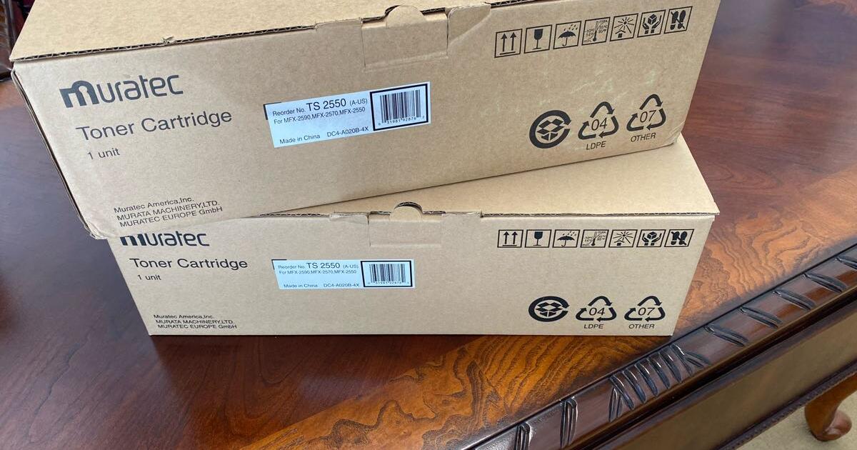 Muratec TS-2550 Toner Cartridge for $10 in Oxnard, CA | For Sale & Free ...