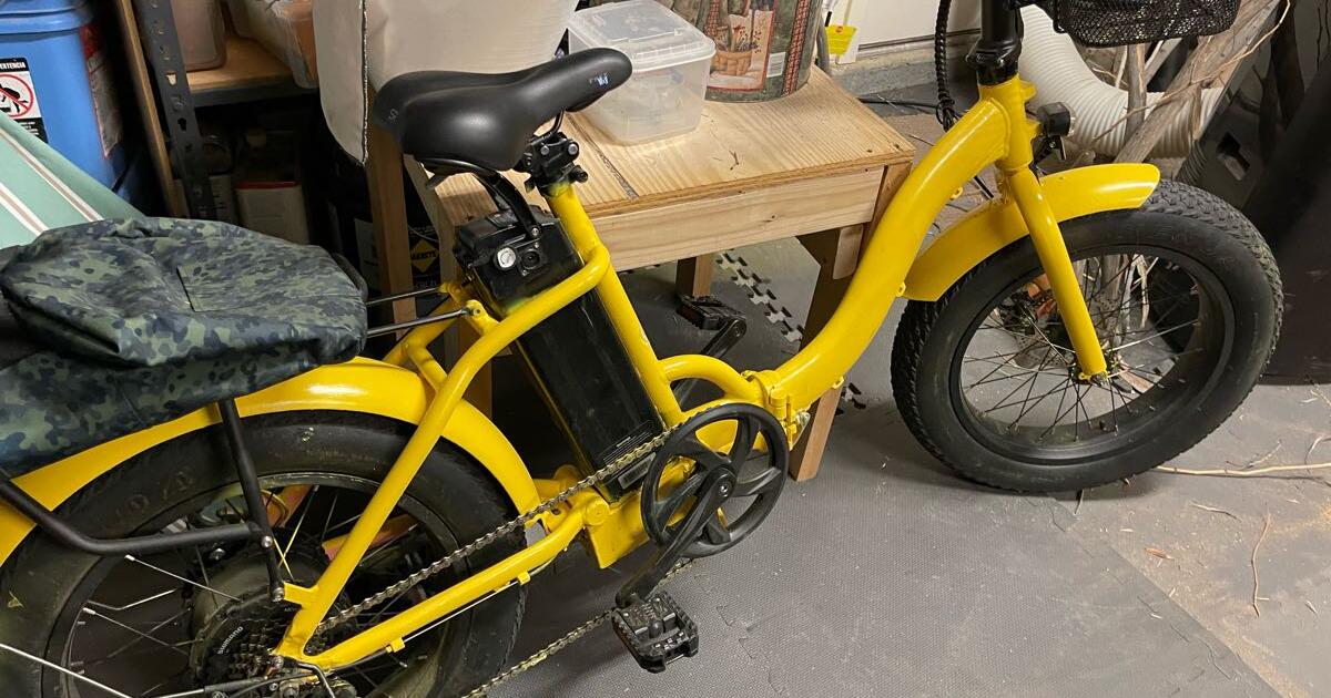 Yellow Electric Bike for $1400 in Mesquite, NV | For Sale & Free — Nextdoor