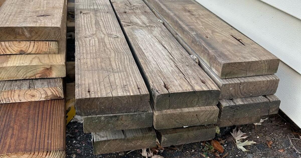 FREE Treated Pine Deck Boards and 4x4” Lumber for Free in Robbinsdale ...