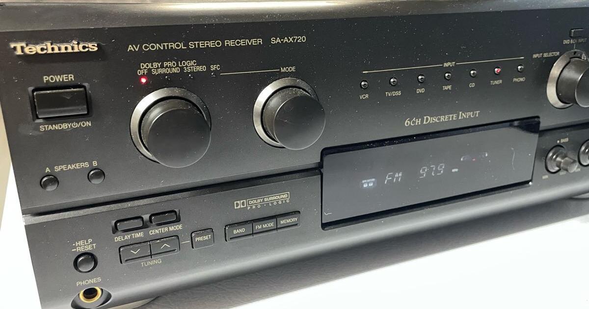 Technics Receiver SA-AX720 for $40 in Jacksonville, FL | For Sale ...