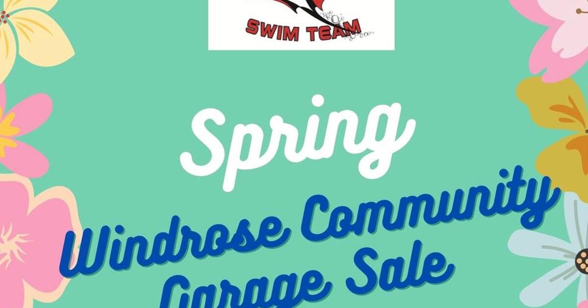 Sat. 7am-1pm, Windrose Community Garage Sale for $1 in Spring, TX | For ...