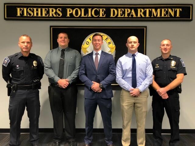 Fishers Police Chief Swears In Three New Officers (Fishers Police ...