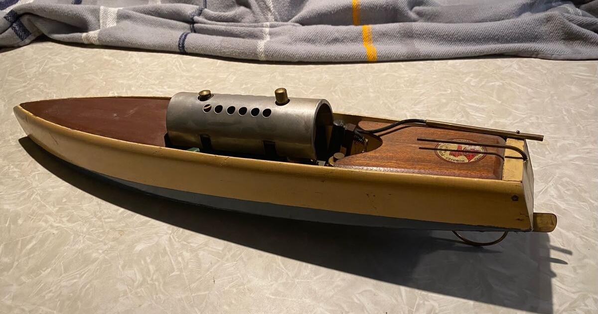 Rare Bowman Snipe Live Steam Speedboat for $1500 in Corinth, TX | For ...