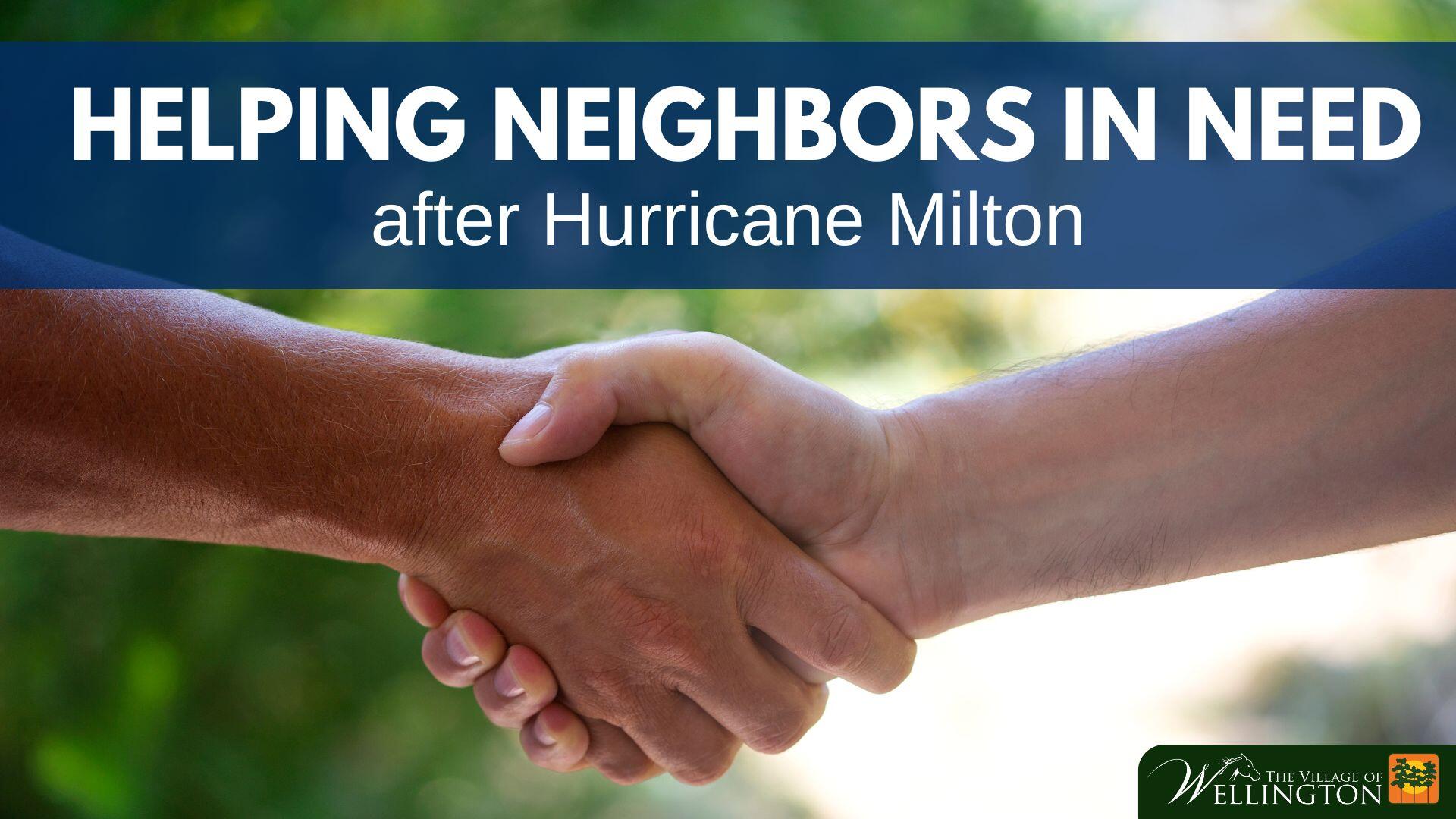 We know so many of you are eager to help your neighbors impacted by ...