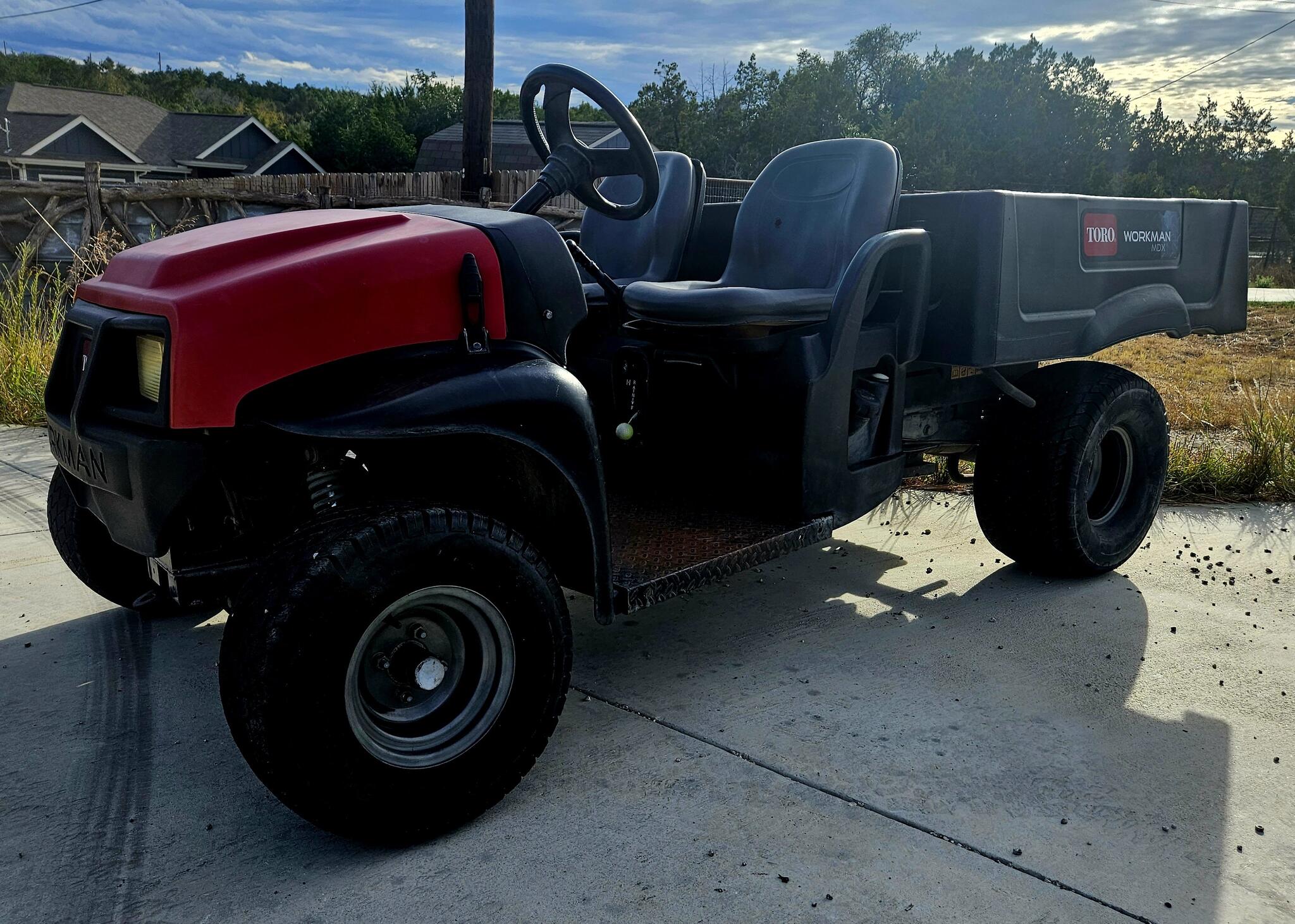 Toro Workman MDX Medium Duty Utility Vehicle with Dump Bed for $4500 in ...