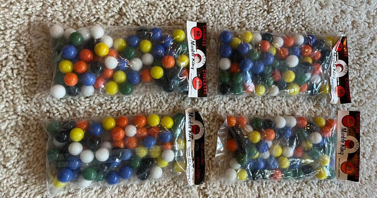 Vintage marbles in original packaging. for $10 in Houston, TX | For ...