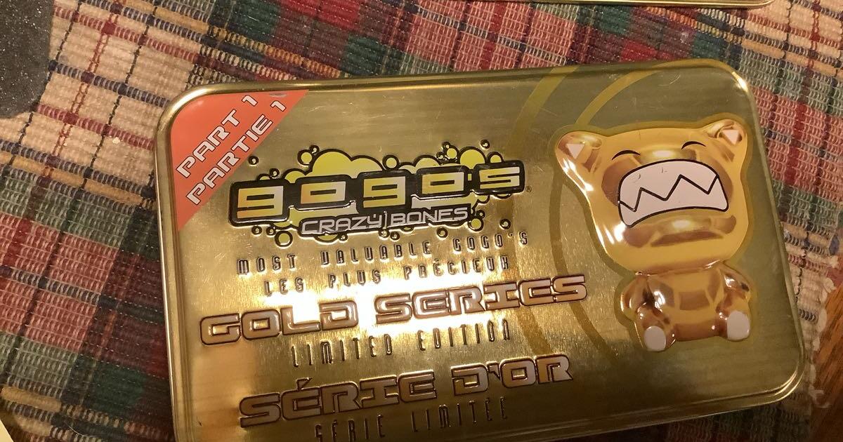 Gogos Crazy Bones Gold Series Limited Edition Part #1 Chibis for $15 in ...
