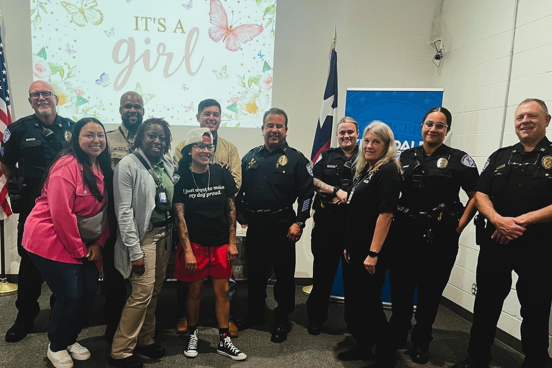 The department hosted a baby shower for Officer Rodriguez at lunch ...
