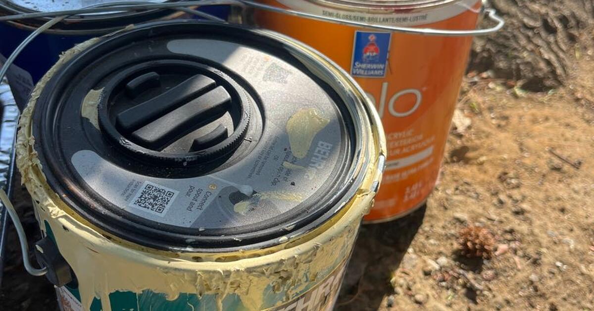 Behr and Sherwin-Williams Paint Cans for Free in Oakland, CA | For Sale ...