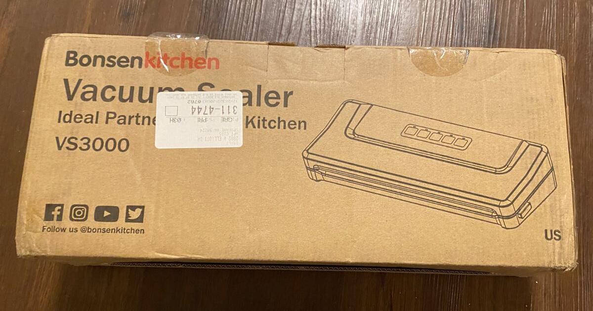 Bonsen Kitchen Vacuum Sealer (NEW) for $20 in Spokane, WA | For Sale ...