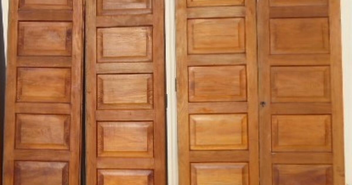 Closet, Pantry or Cabinet Doors: 2 Sets: Price Per Set: Both sides are ...