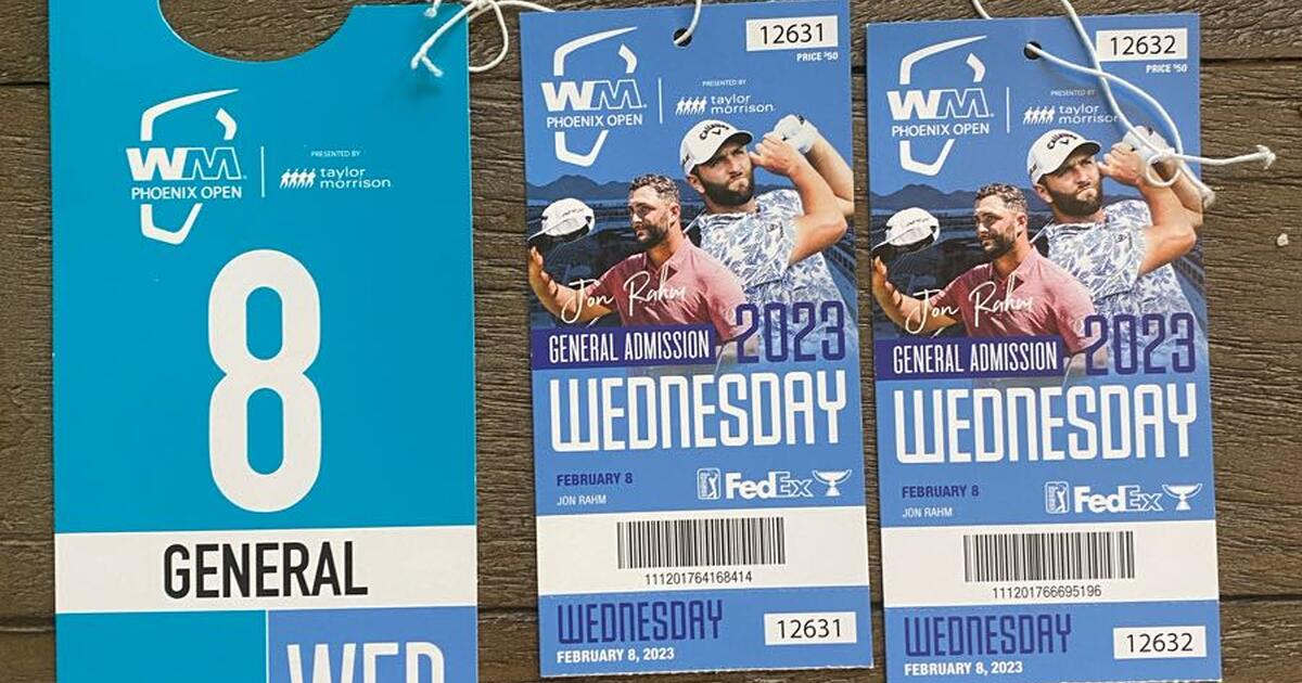 WM Phoenix Open Tix/parking pass in Chandler, AZ | For Sale & Free ...