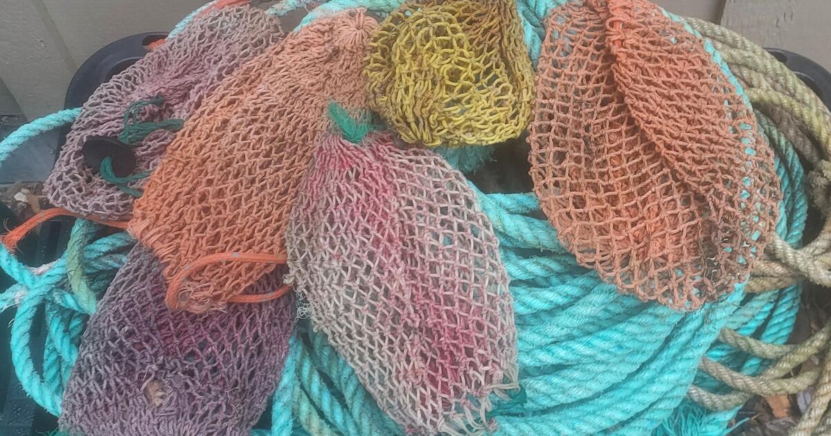 New Inventory 3/8 Rope - Used Commercial Crab Line & Bait Bags - Great ...