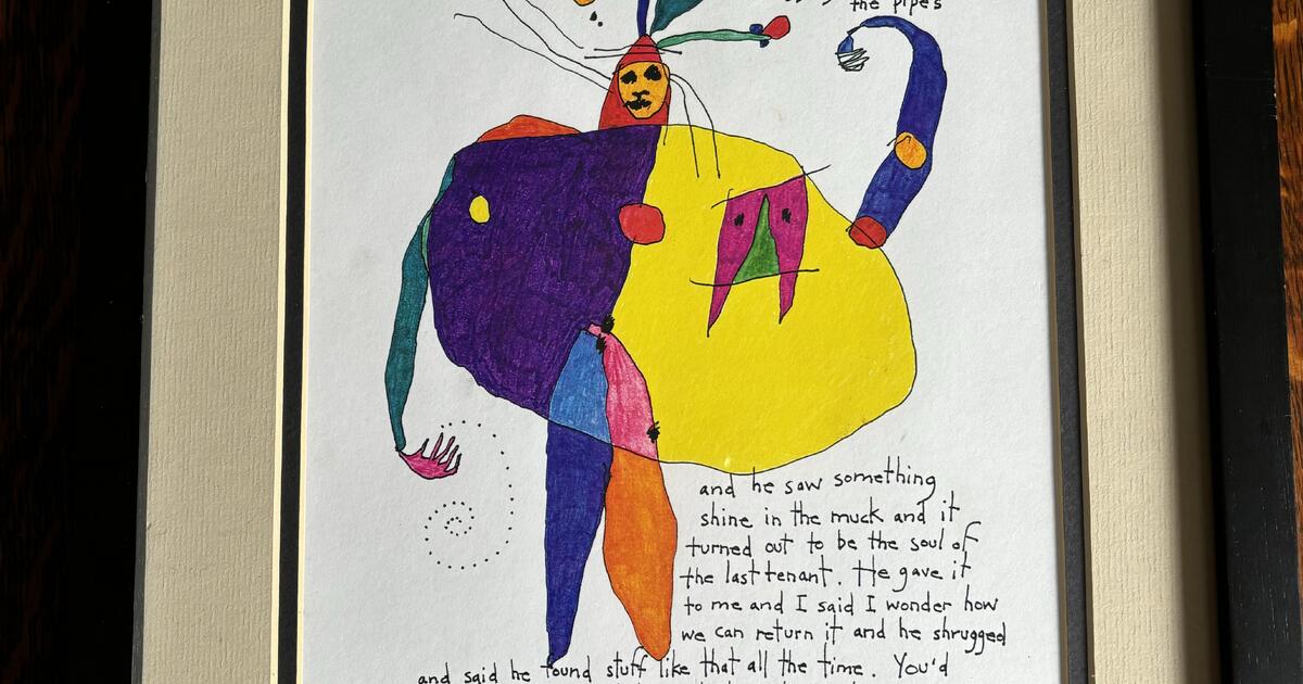 1993 Signed Brian Andreas ‘Plumber’ Print for $25 in Santa Fe, NM | For ...