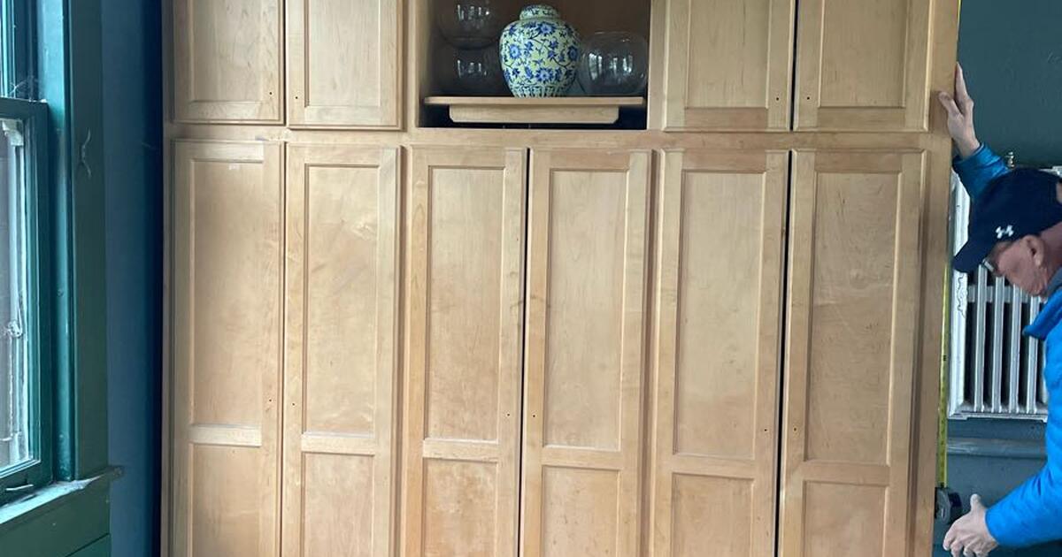 Maple kitchen pantry for Free in St. Paul, MN | For Sale & Free — Nextdoor